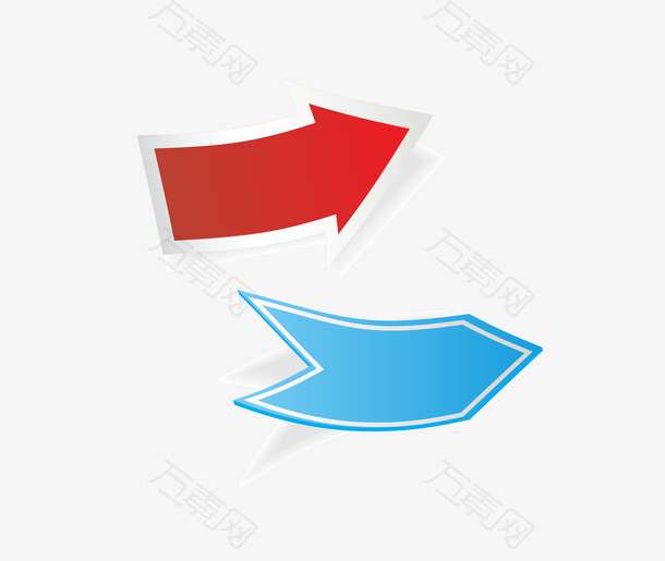 箭头矢量图下载png元素素材图片下载-万素网