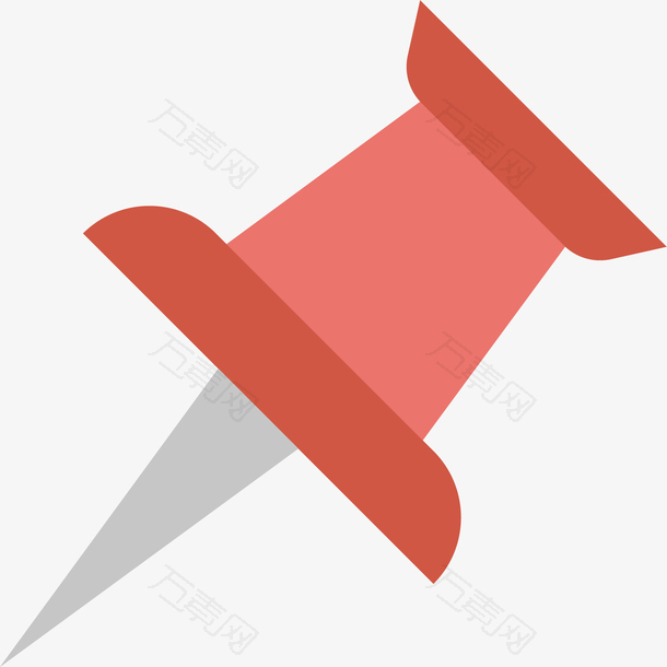 矢量图美式的图钉png元素素材图片下载-万素网