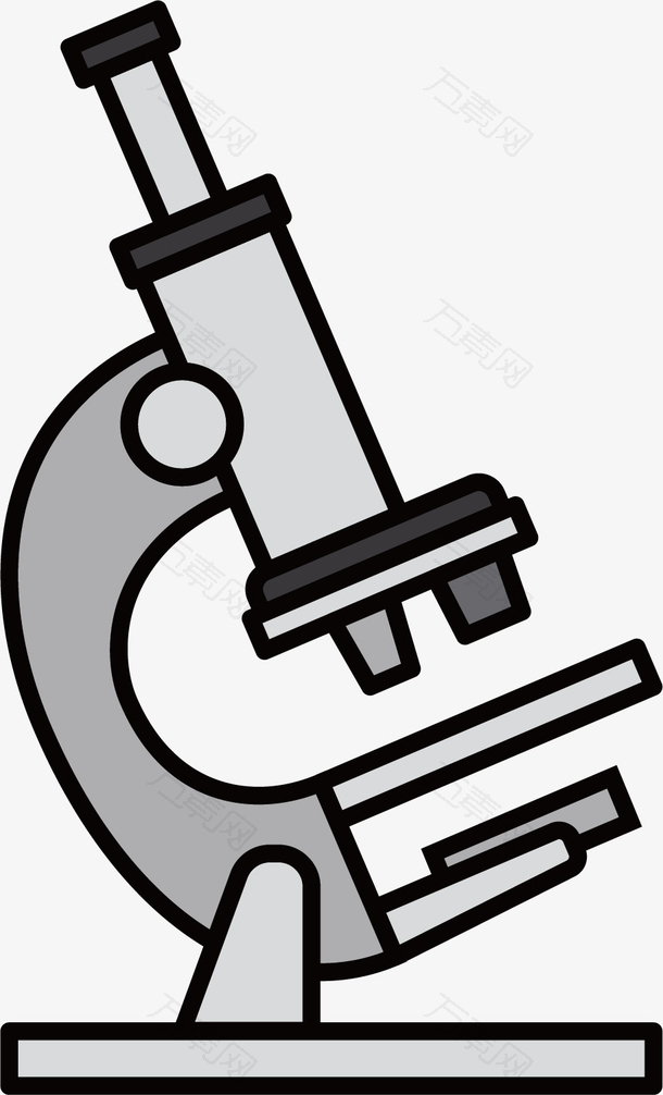 矢量图医用显微镜png元素素材图片下载-万素网