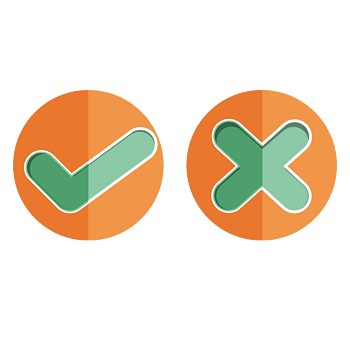 对错符号元素图片-对错符号元素设计素材-对错符号元素素材免费下载-万素网