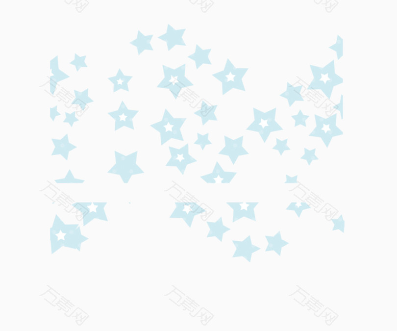 星星背景png元素素材图片下载 万素网 