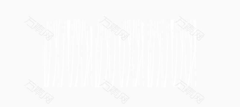 白色线条装饰png元素素材图片下载-万素网