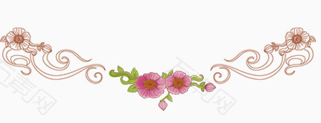 海报花边png元素素材图片下载-万素网