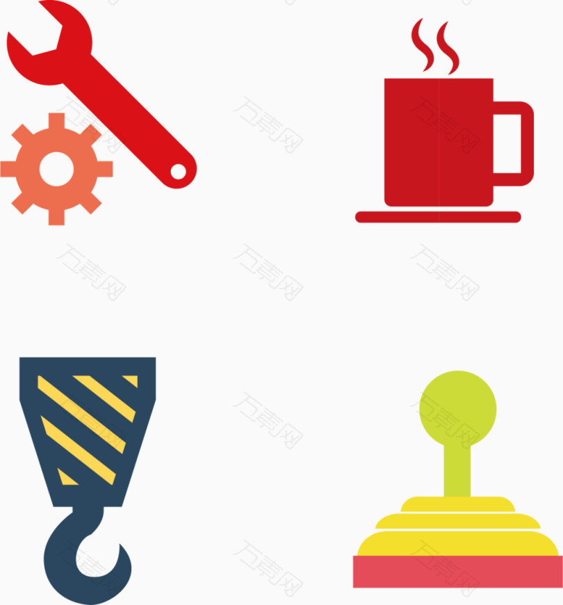 矢量图操纵机械png元素素材图片下载-万素网