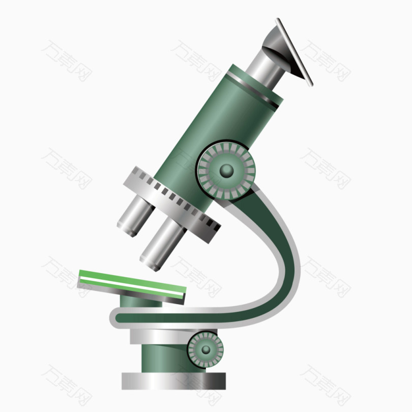 矢量专业显微镜化验光学显微镜png元素素材图片下载-万素网